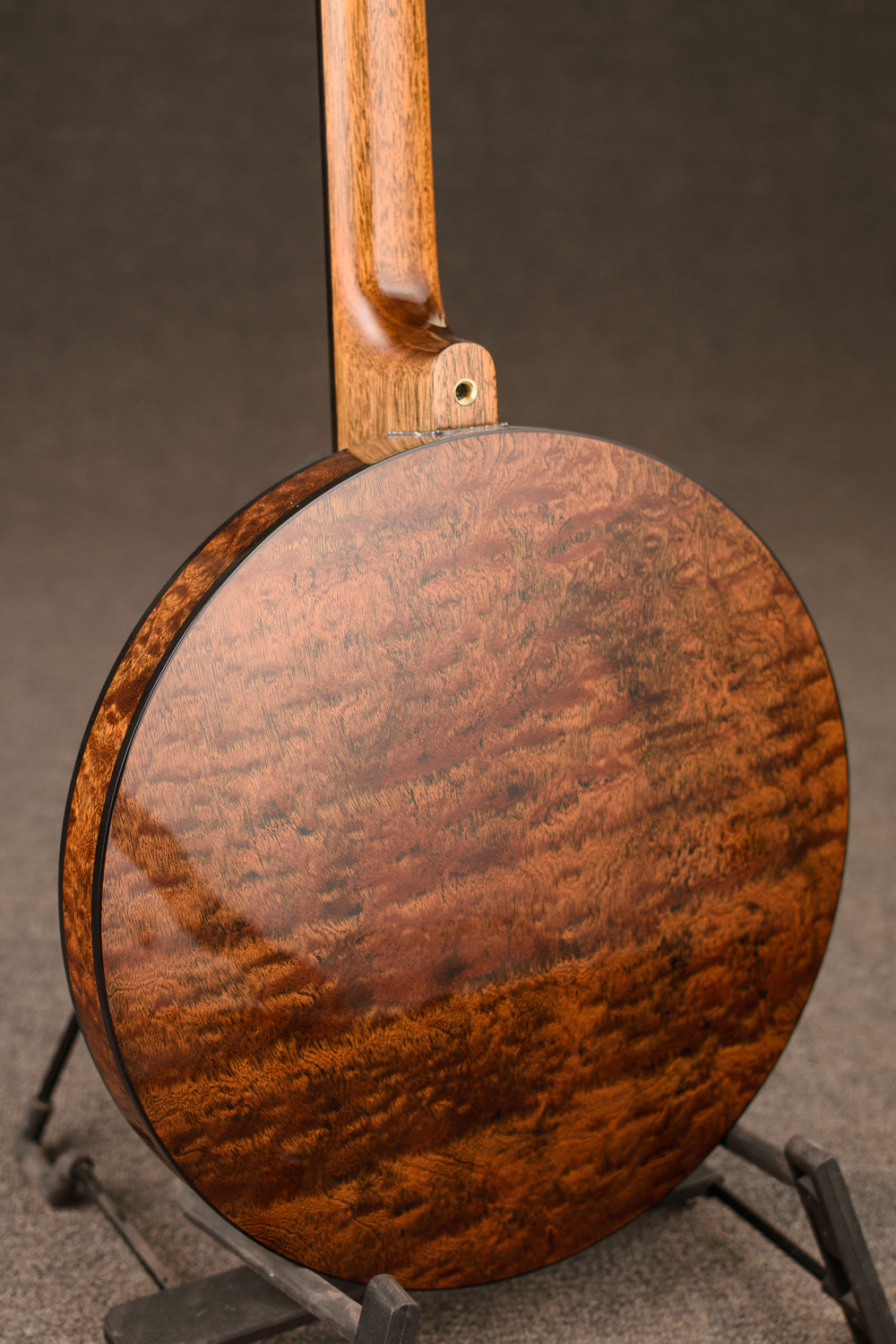 Nechville Mahogany Phantom Banjo w/ Quilted Mahogany Resonator Bluegra