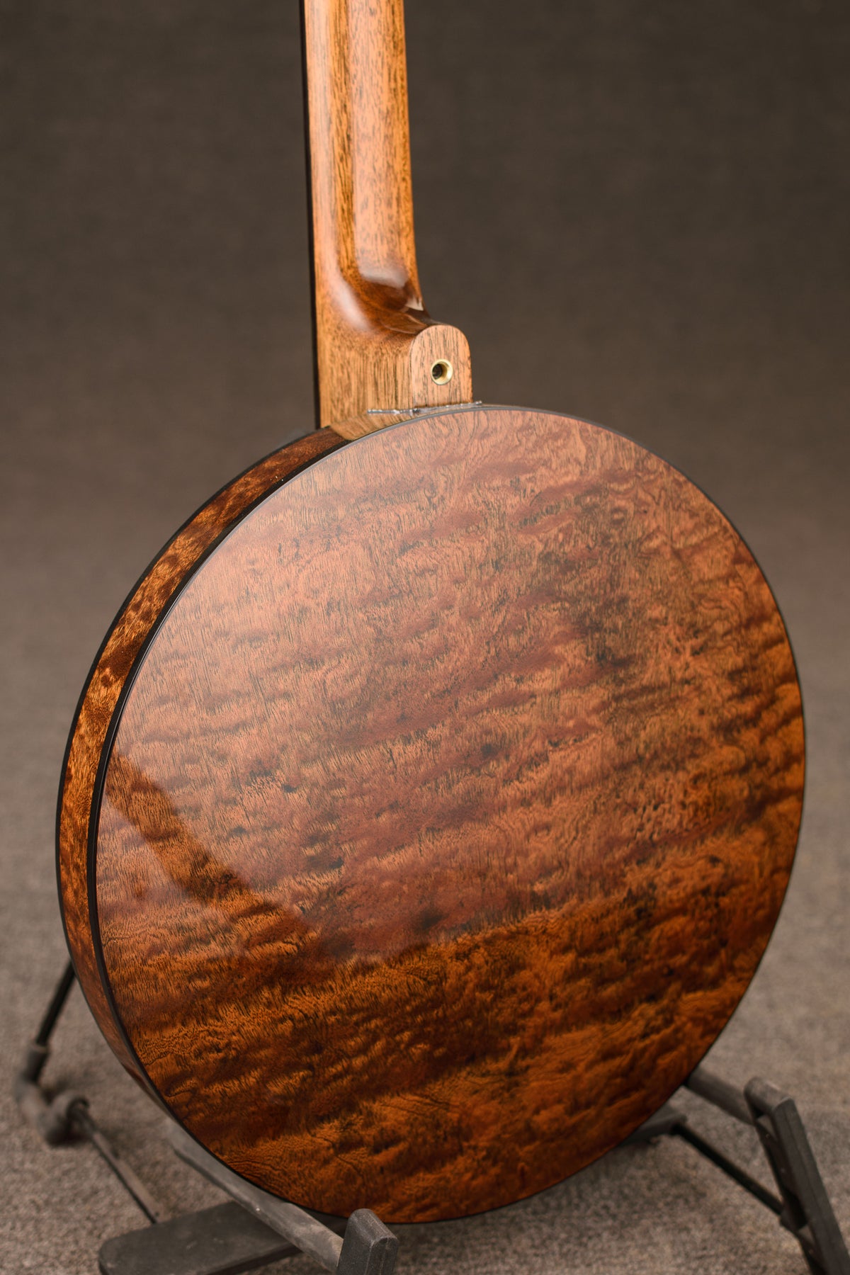 Nechville Mahogany Phantom Banjo w/ Quilted Mahogany Resonator Bluegra
